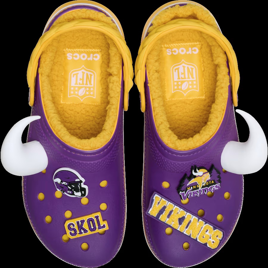 NFL Minnesota Vikings Classic Lined Clog - Crocs - Shop The Crocs Site ...